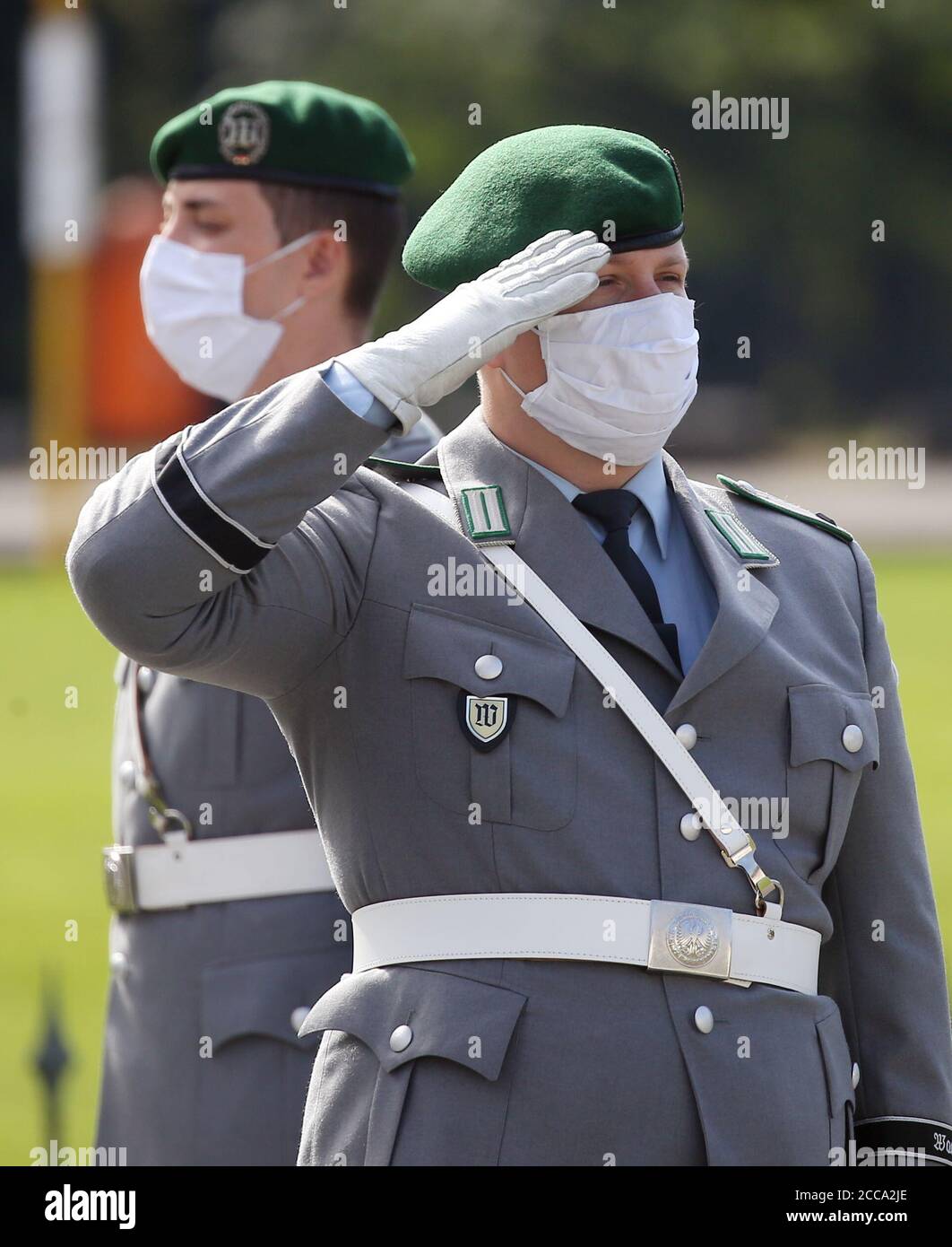 Berlin, Germany. 20th Aug, 2020. Soldiers of the German Armed Forces ...