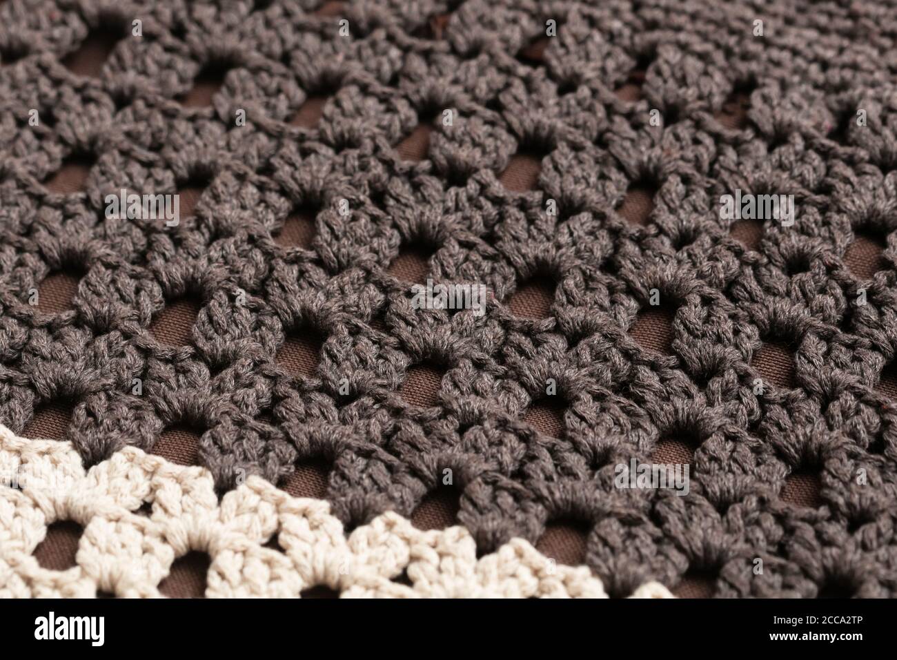 hand knitting pattern close up photo Stock Photo - Alamy