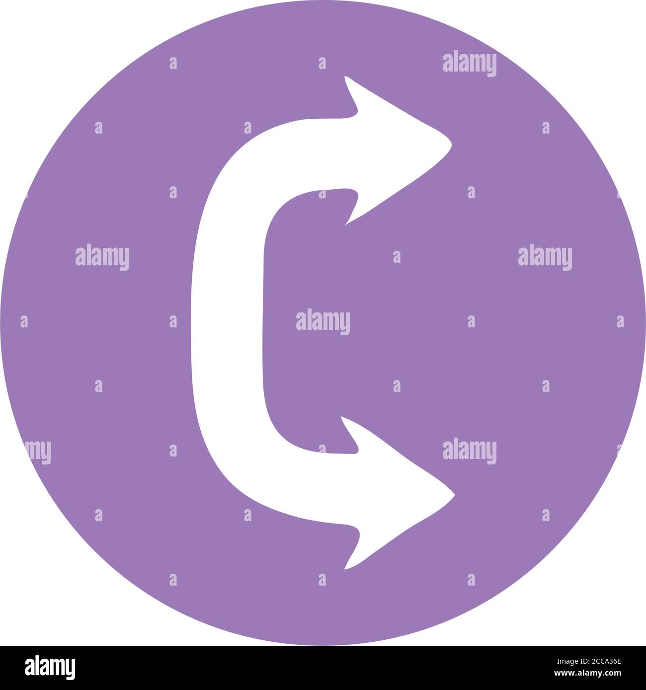 Bidirectional arrow symbol hi-res stock photography and images - Alamy