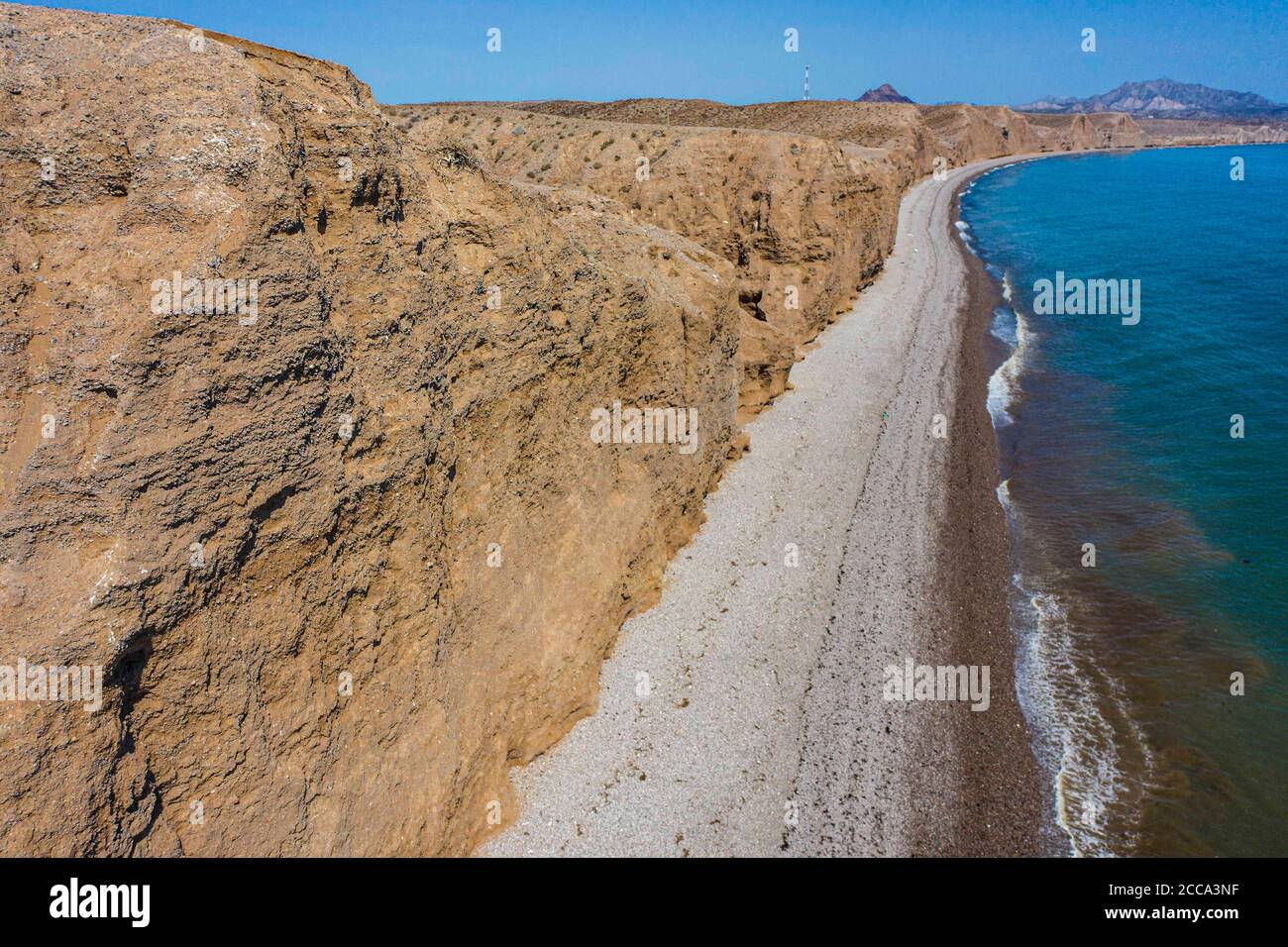 Puerto lobos beach hi-res stock photography and images - Alamy