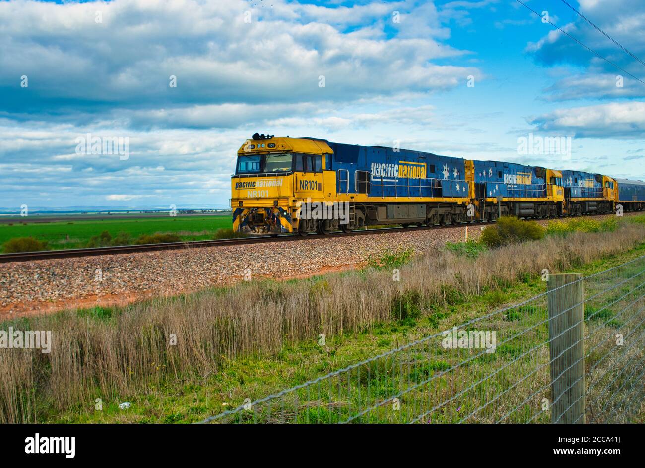 Pacific national, freight transportation, Australian train, railway in ...