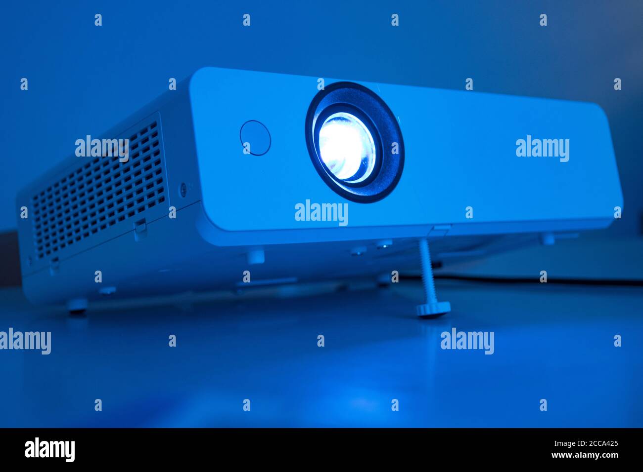 projector for presentation in a meeting room Stock Photo - Alamy