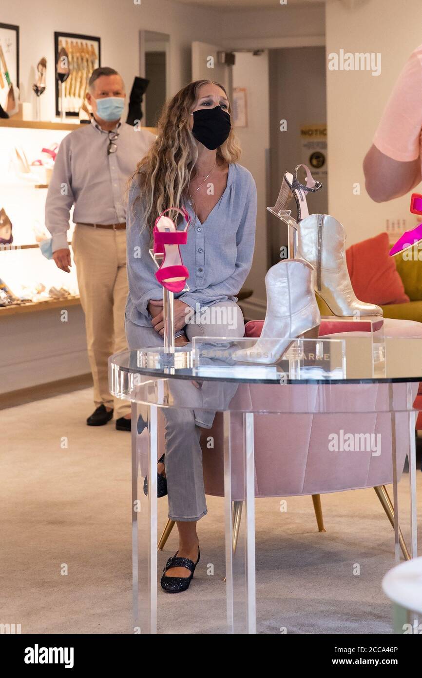 New York, NY, USA. 19th Aug, 2020. Sarah Jessica Parker at in-store ...