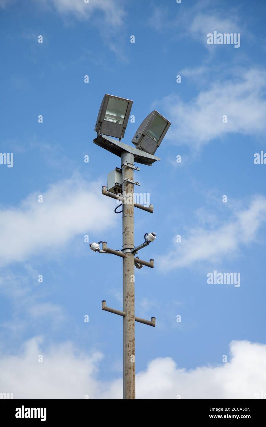 Recreation centre flood light hi-res stock photography and images - Alamy