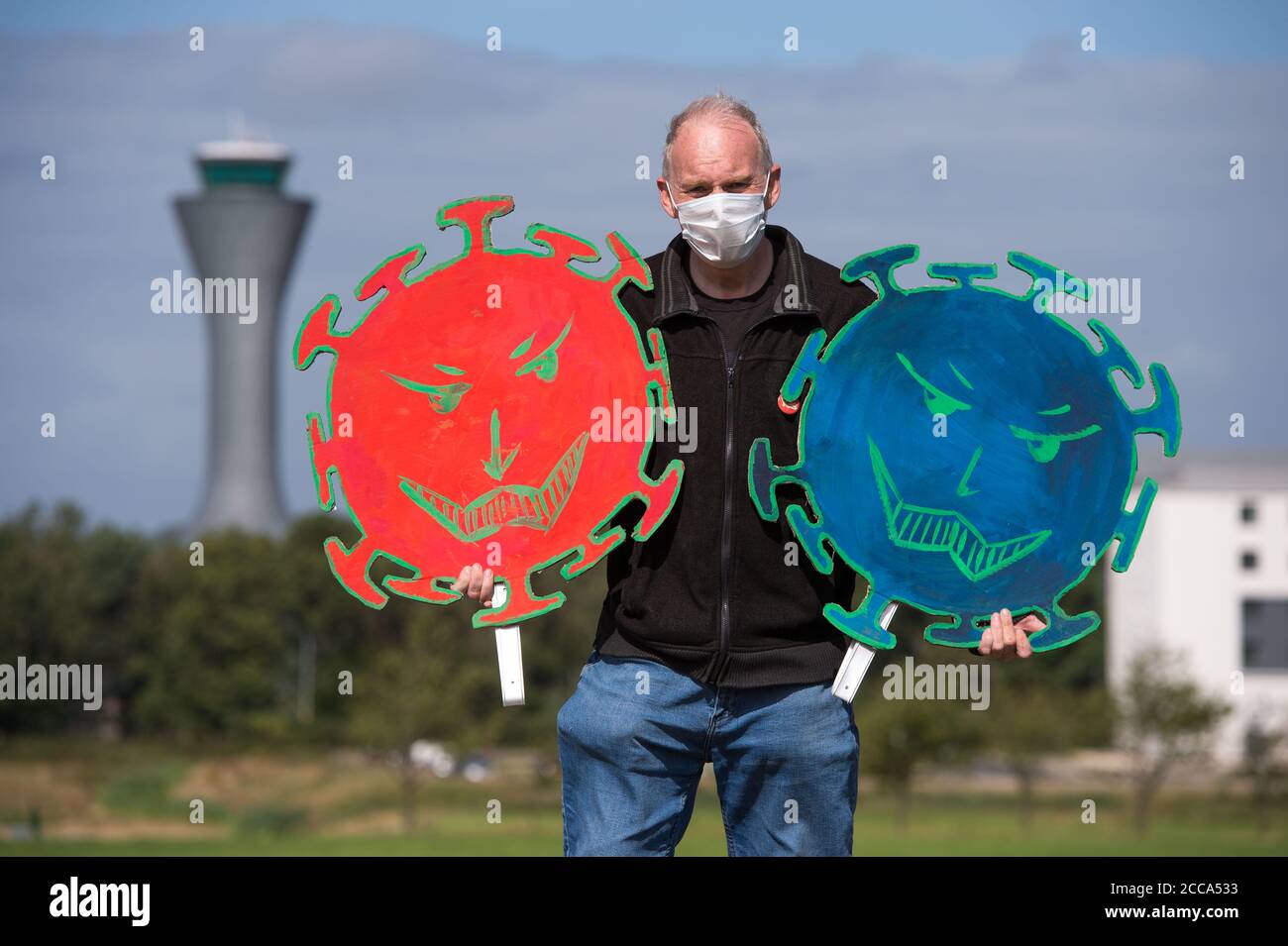 Edinburgh, Scotland, UK. 20 August 2020 Pictured: Sean Clerkin of ...