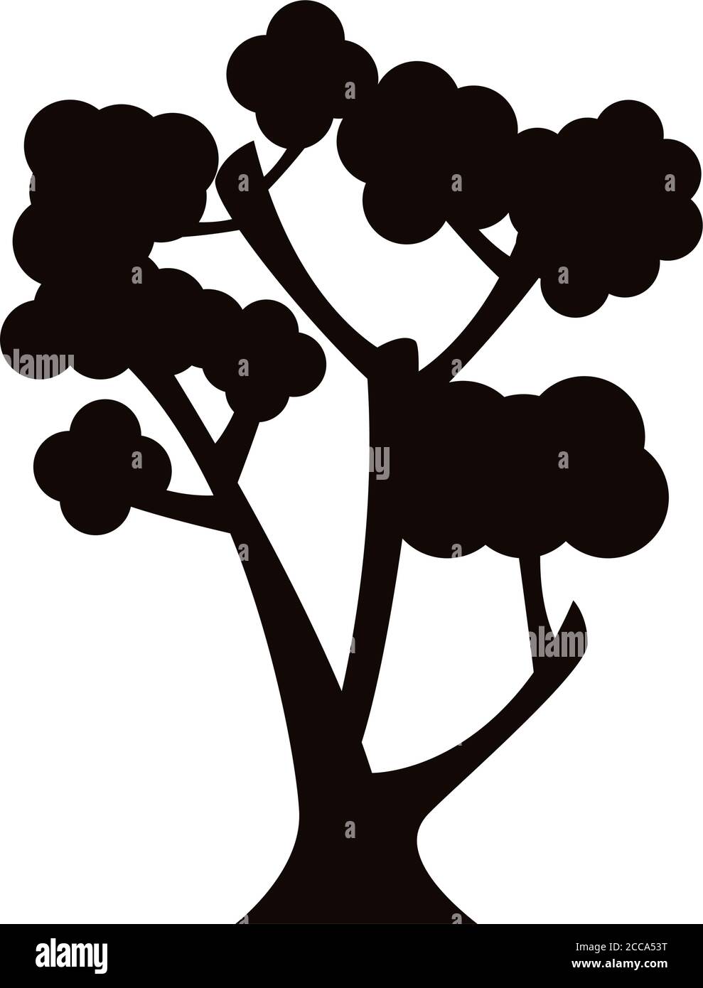 Vector branched tree hi-res stock photography and images - Alamy