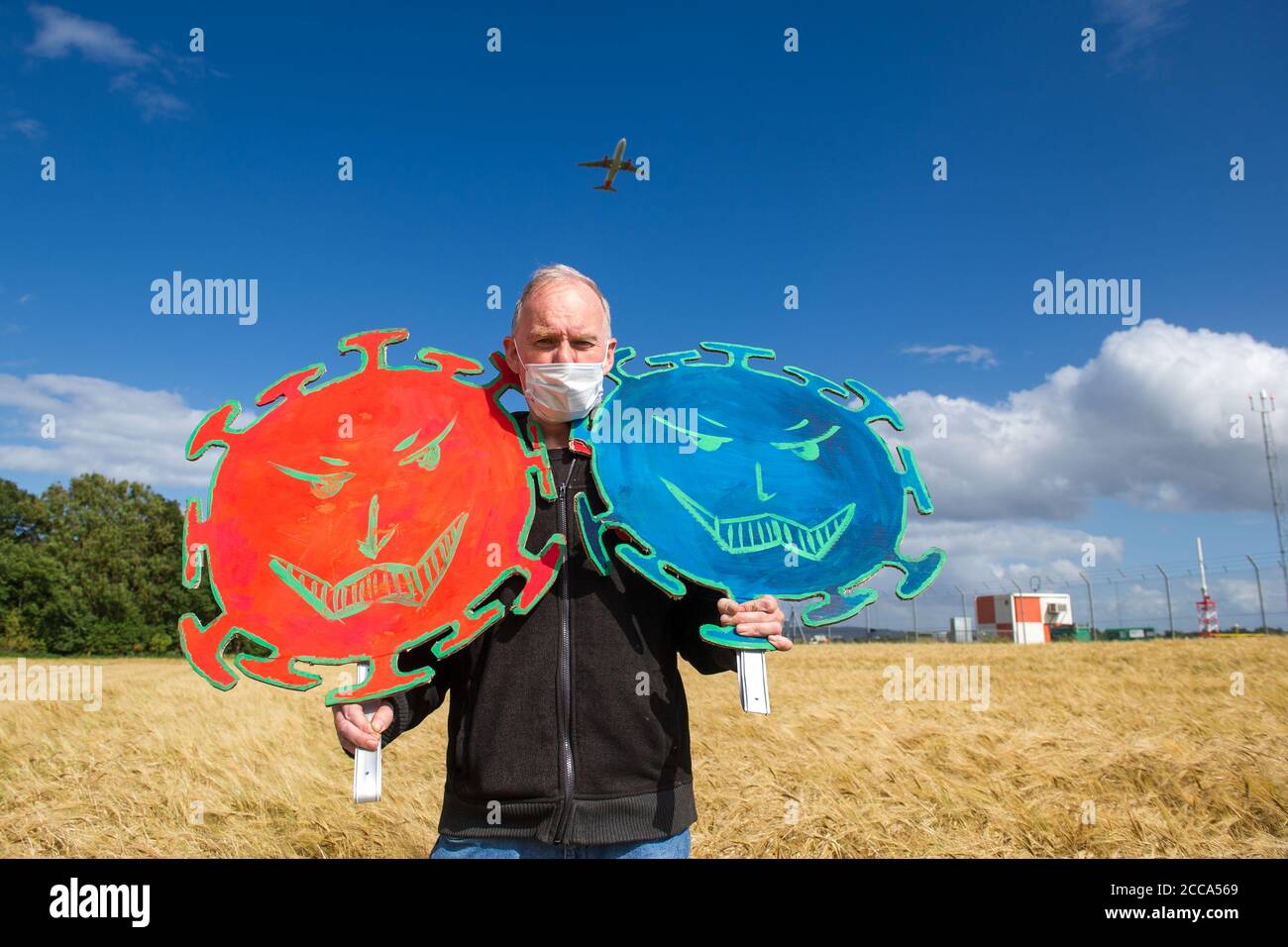Edinburgh, Scotland, UK. 20 August 2020 Pictured: Sean Clerkin of ...