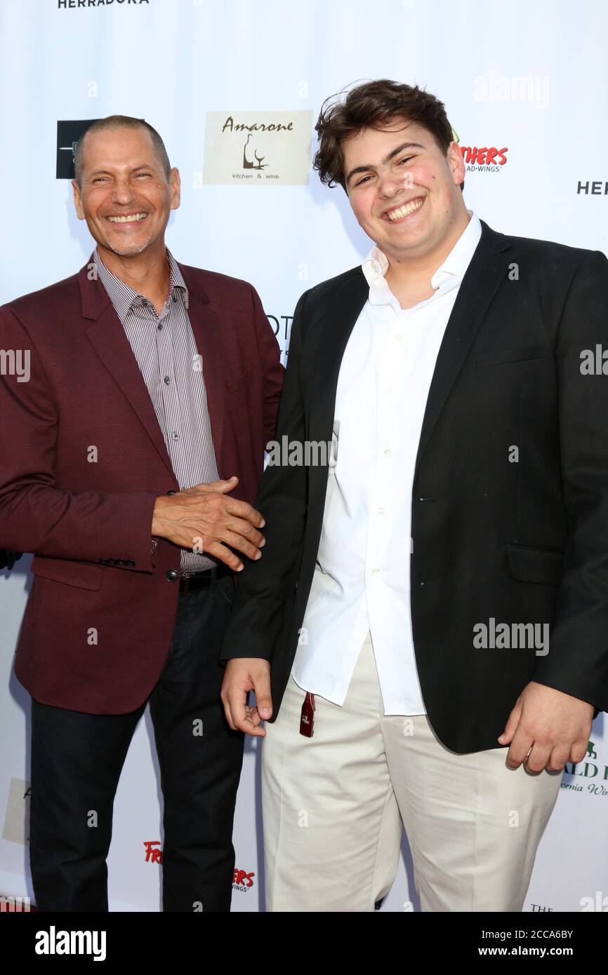 LOS ANGELES - APR 25: Thomas Calabro, Luca Calabro at the NATAS Daytime ...