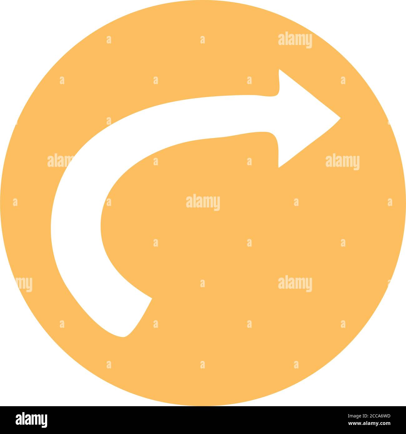 arrow up and right direction block style vector illustration design ...