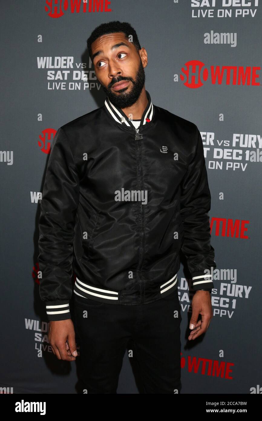 LOS ANGELES - DEC 1: Tone Bell at the Heavyweight Championship Of The ...