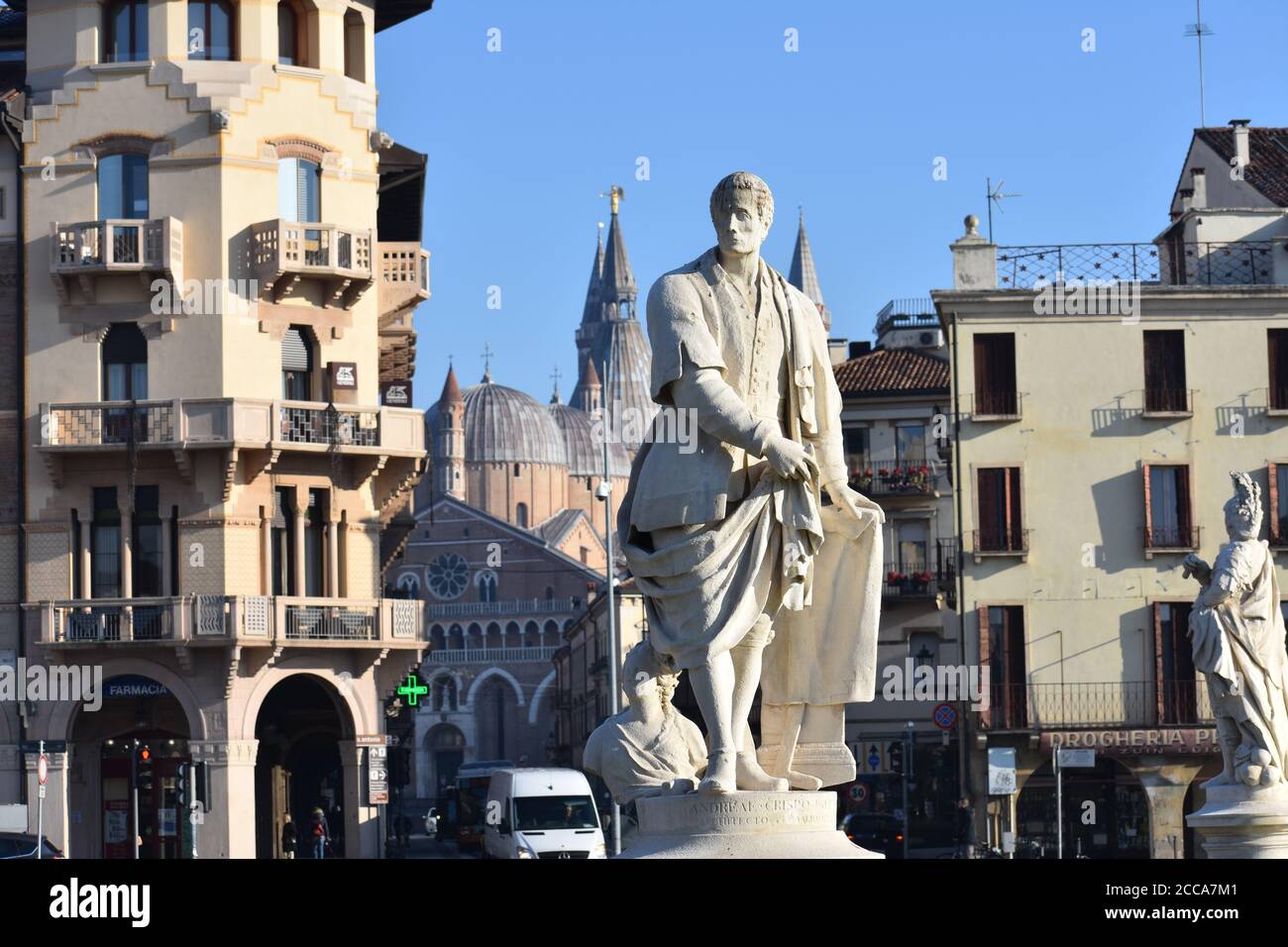 Prato della Valle. It is the largest square in Italy, and one of the ...