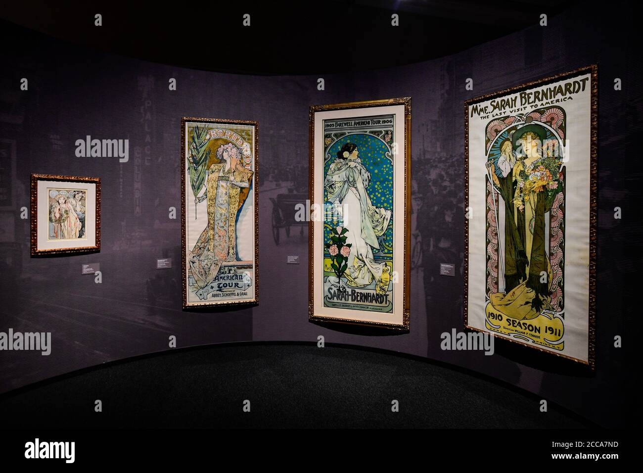 The art works of Czech-born Art Nouveau master Alfons Mucha at the ...