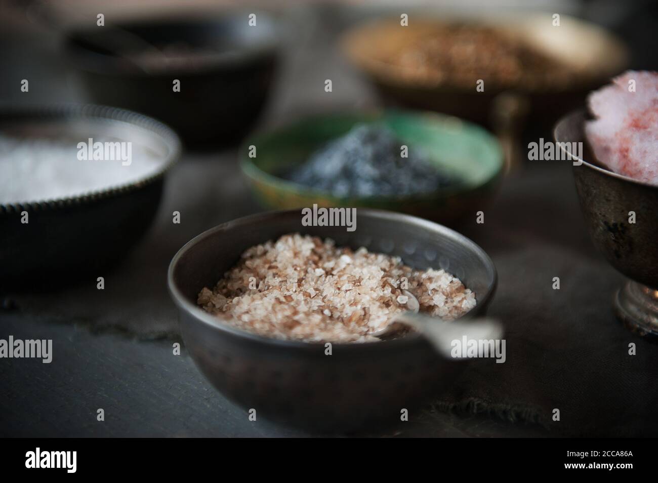 Salt Varieties still life Stock Photo - Alamy