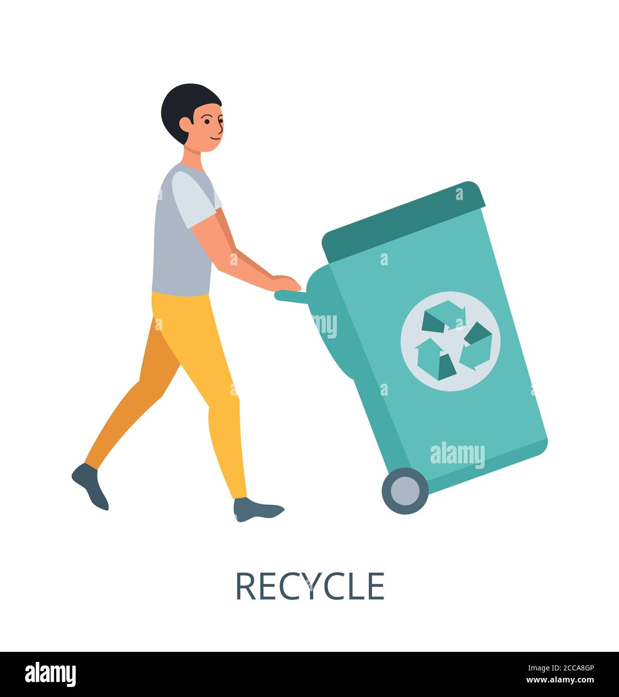 Recycle recycling environment Stock Vector Images - Alamy