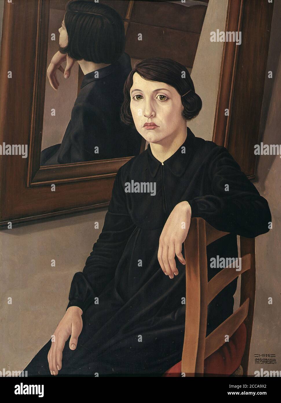 Girl before a Mirror. Museum: Galleria nazionale d'arte moderna Rome ...