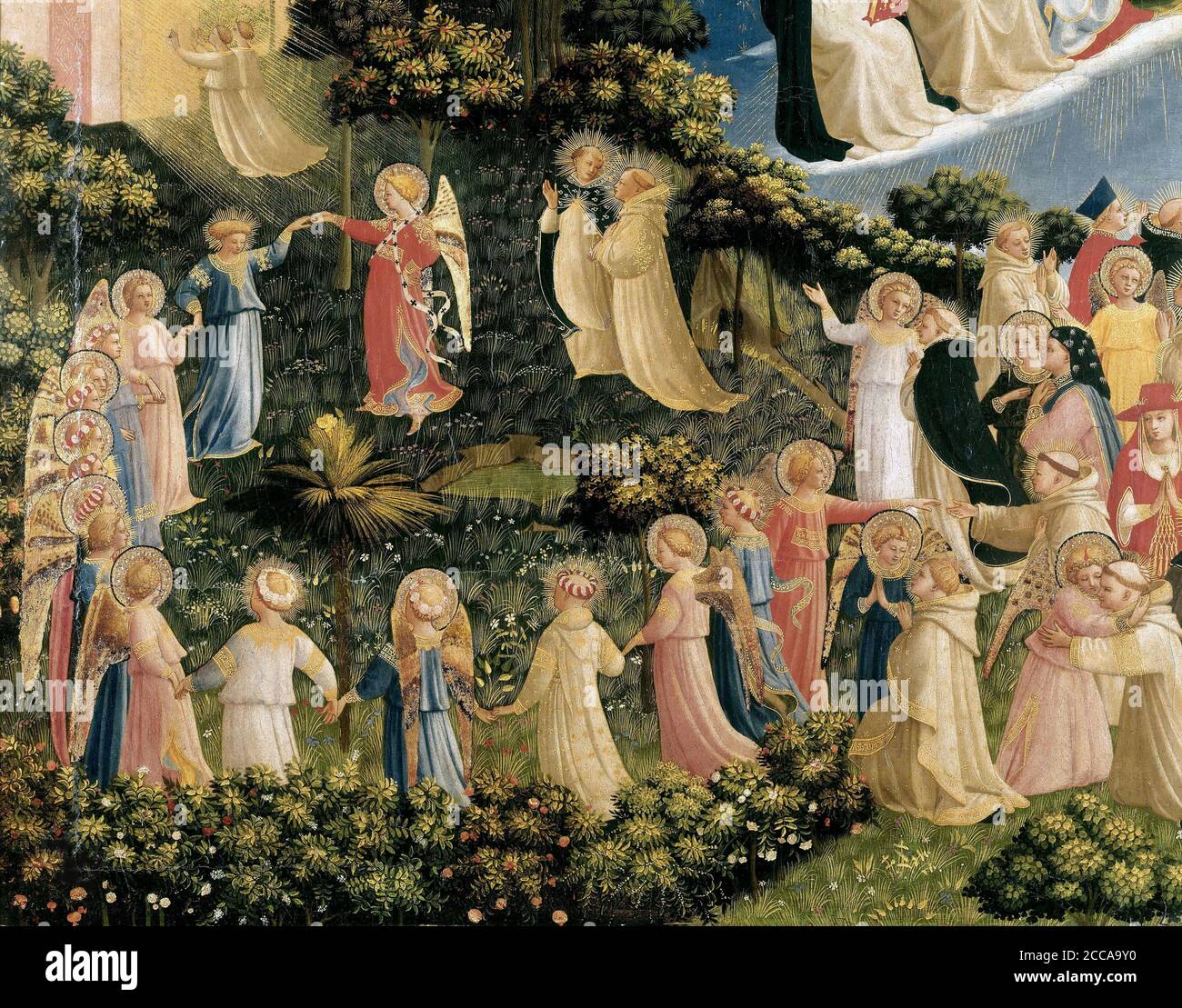 The Last Judgment (Detail). Museum: San Marco, Florence. Author: FRA ...