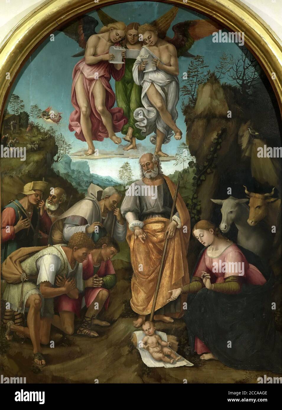 The Adoration of the Shepherds. Museum: Museo Diocesano, Cortona ...