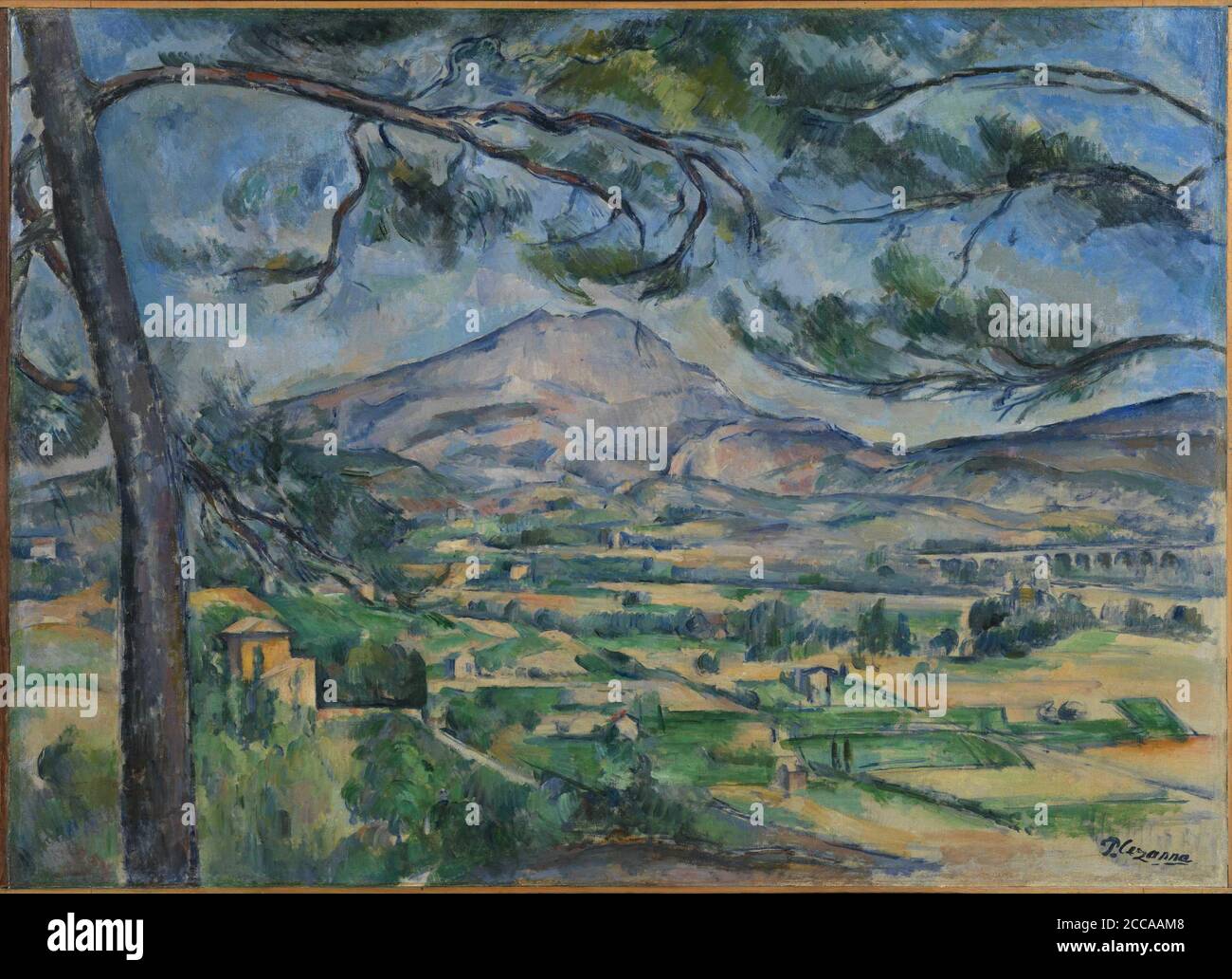 La Montagne Sainte-Victoire au grand pin (Mount Sainte-Victoire with ...