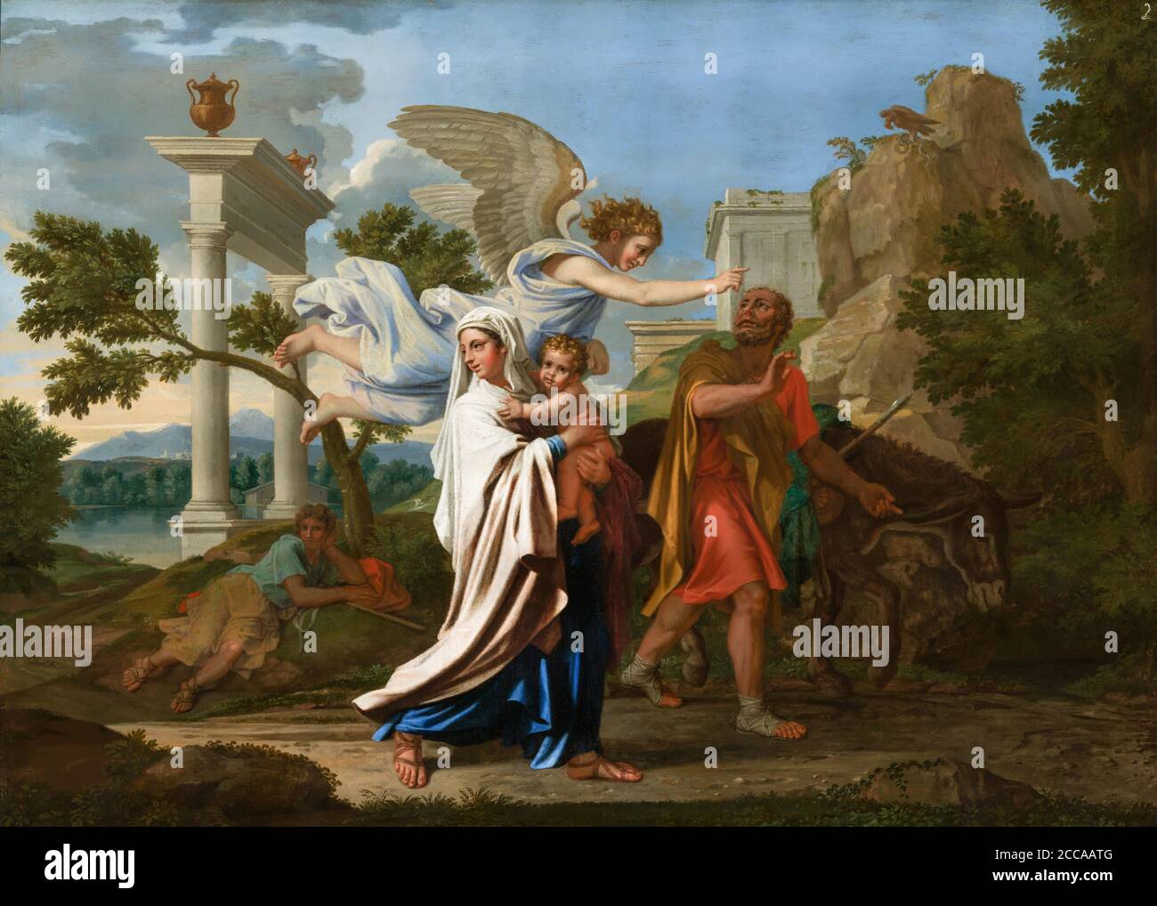 Nicolas Poussin Holy Family High Resolution Stock Photography and ...