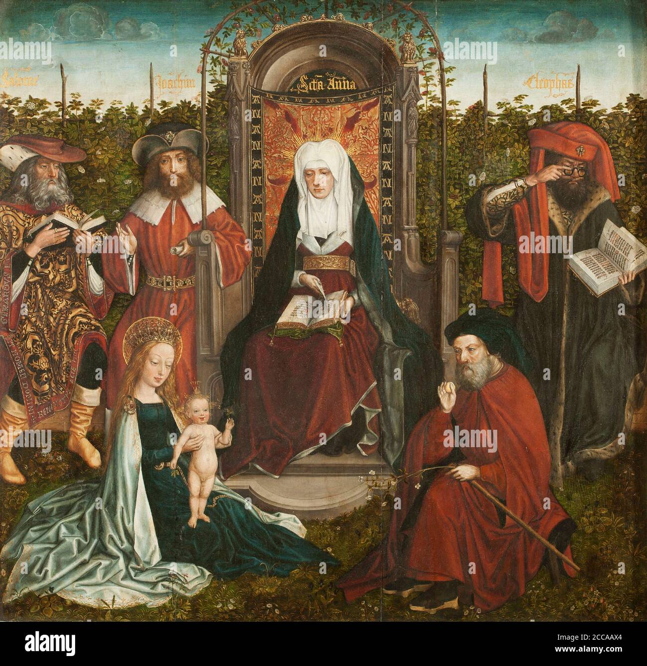 Master of the family of saint anne hi-res stock photography and images ...