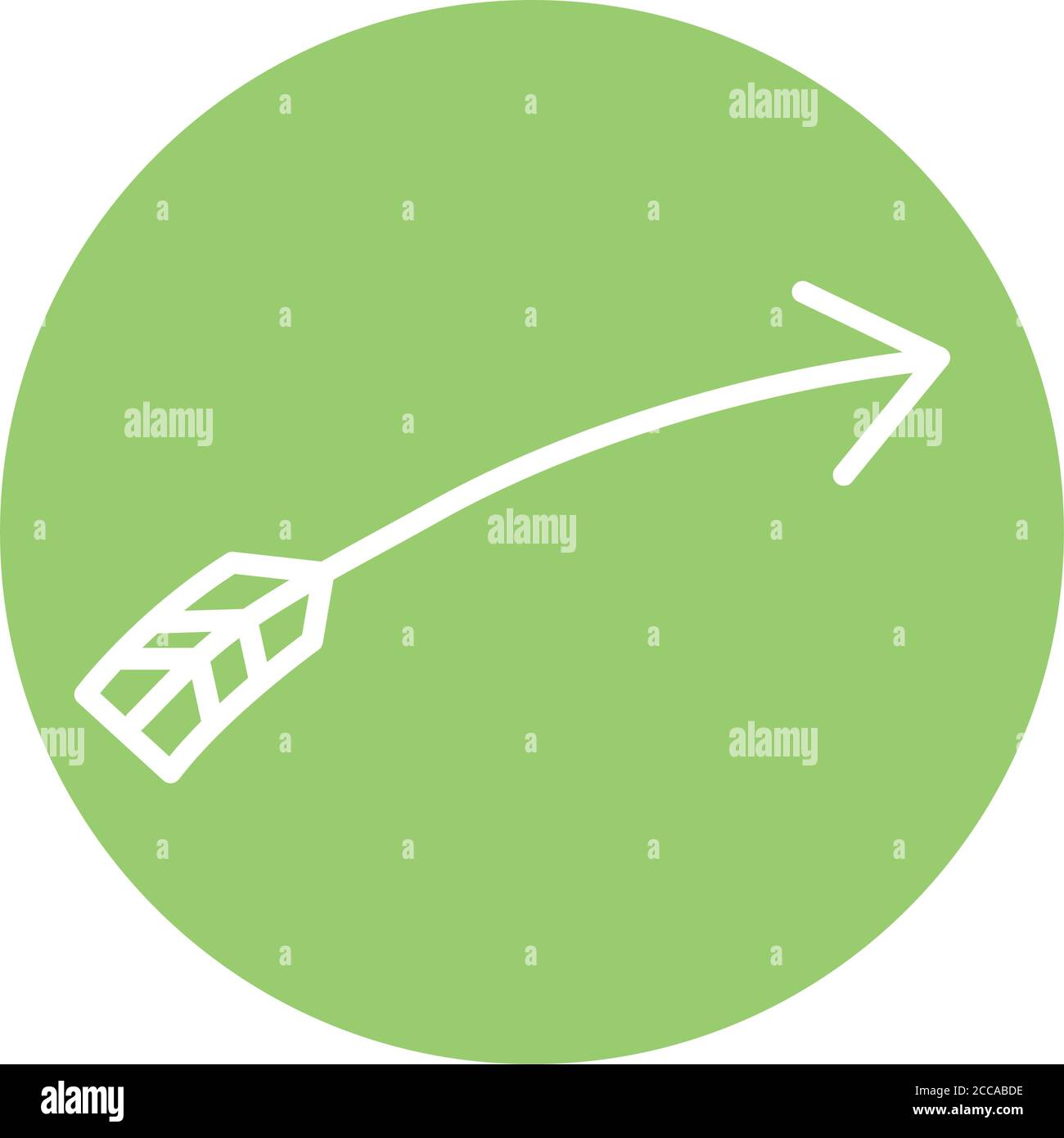 indian arrow right direction block style vector illustration design ...