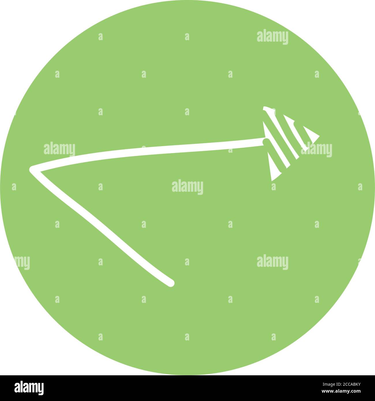 arrow thin direction right block style icon vector illustration design ...