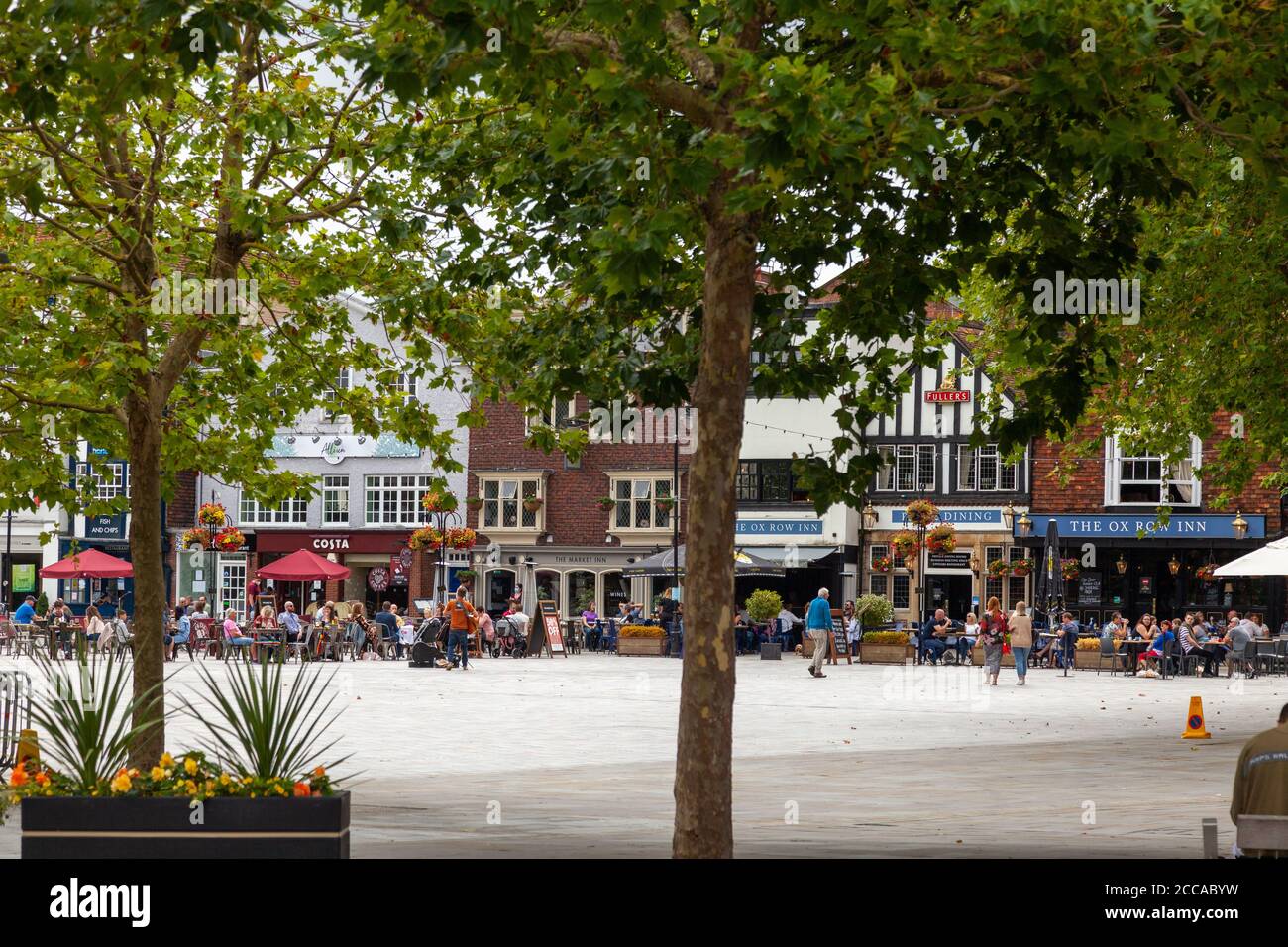 Salisbury market square hi-res stock photography and images - Alamy