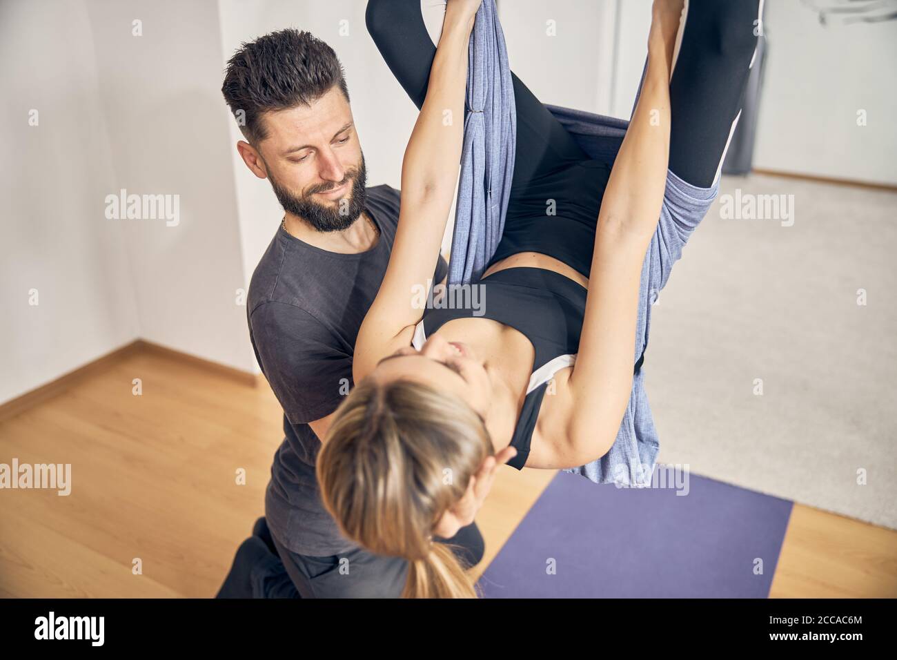 Beautiful lady young man move hi-res stock photography and images - Alamy