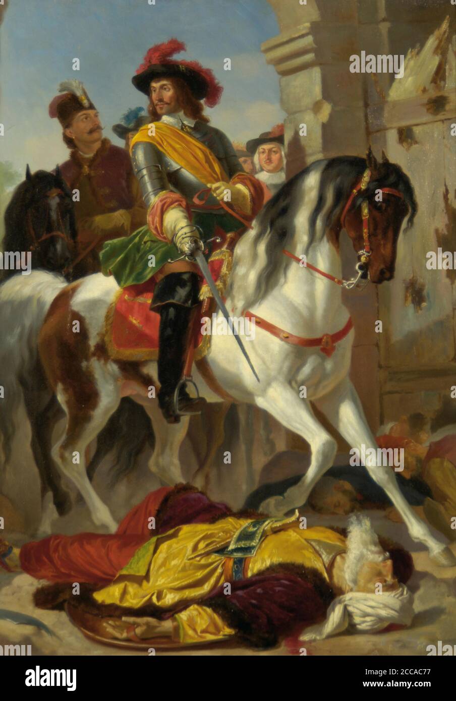 The Recapture of Buda, 1686. Museum: Österreichische Galerie Belvedere ...