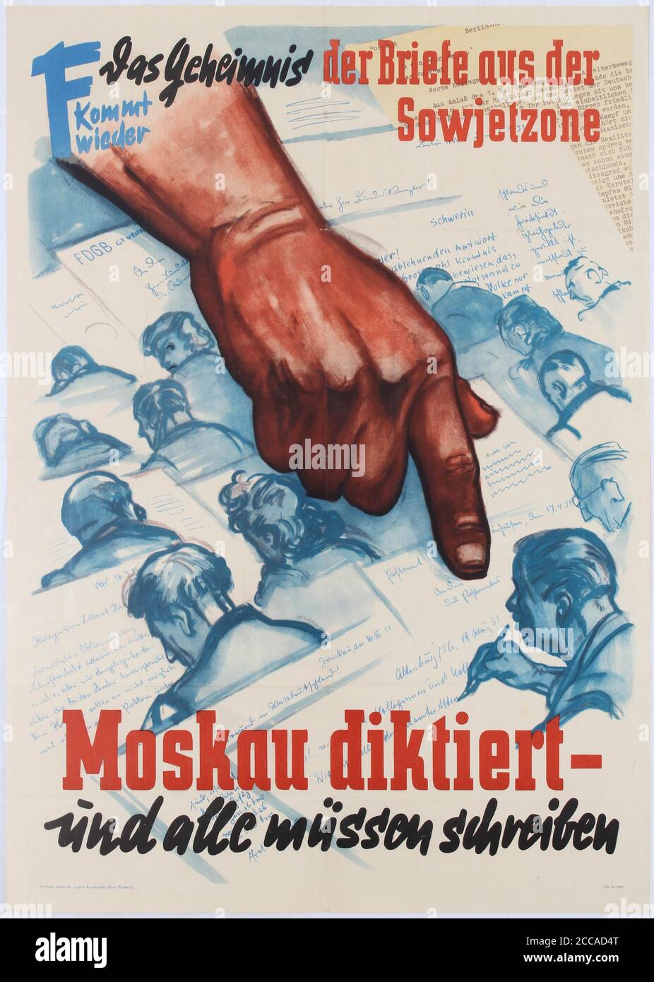 Moscow dictates and all must write. Museum: PRIVATE COLLECTION. Author ...