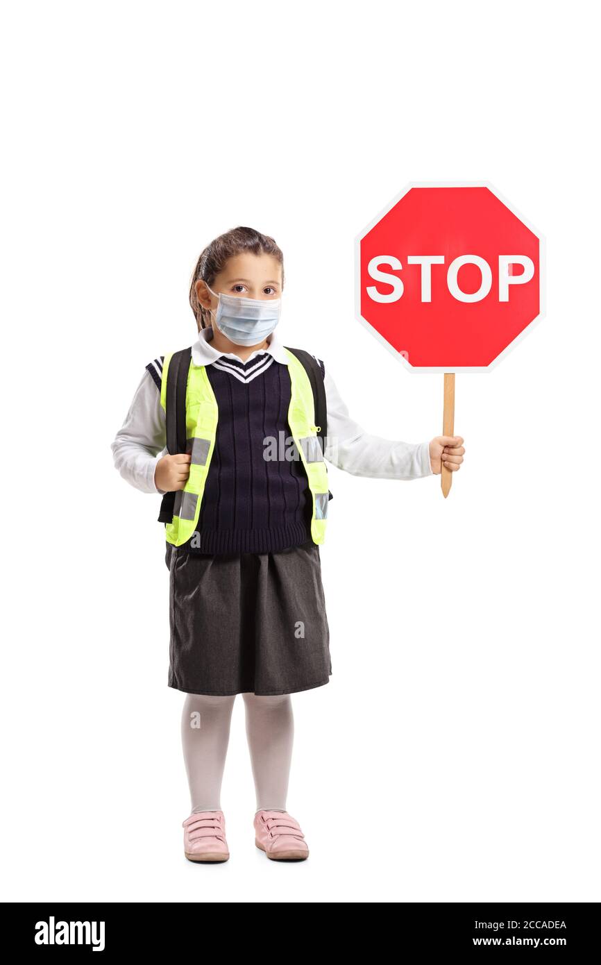 Child stop sign hi-res stock photography and images - Alamy