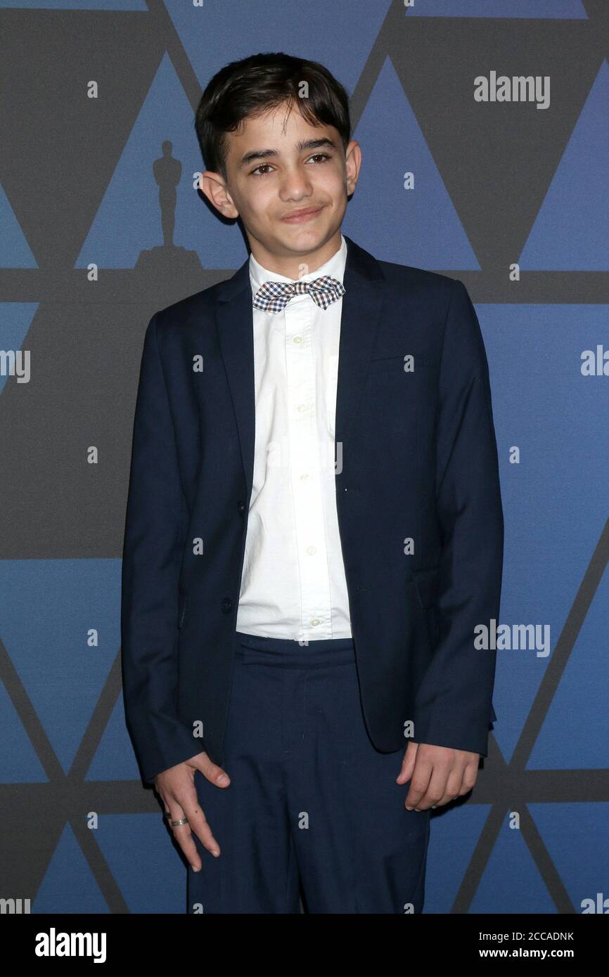 LOS ANGELES - NOV 18: Zain El Rafih at the 10th Annual Governors Awards ...