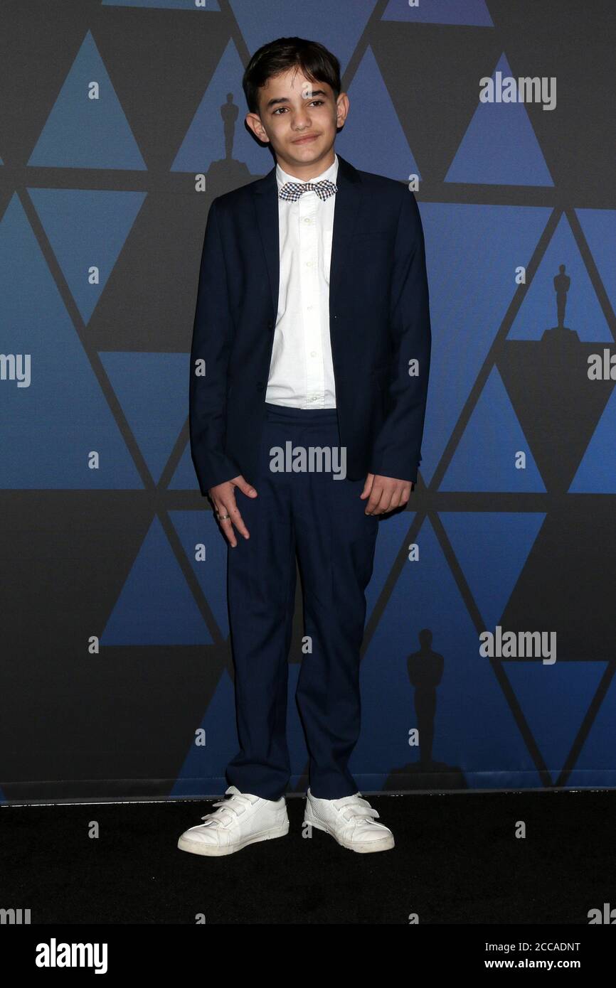 LOS ANGELES - NOV 18: Zain El Rafih at the 10th Annual Governors Awards ...