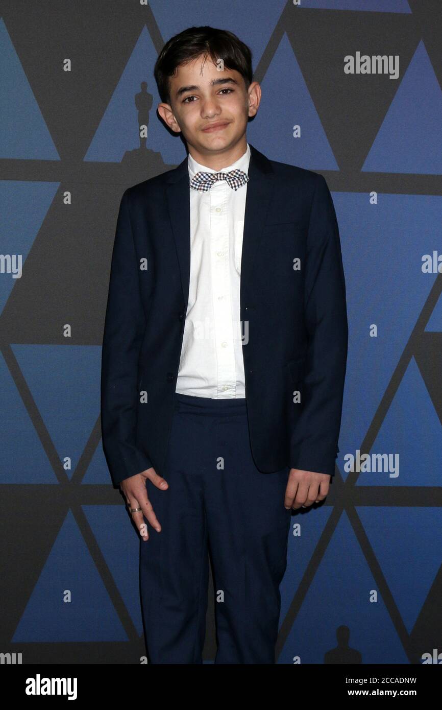 LOS ANGELES - NOV 18: Zain El Rafih at the 10th Annual Governors Awards ...