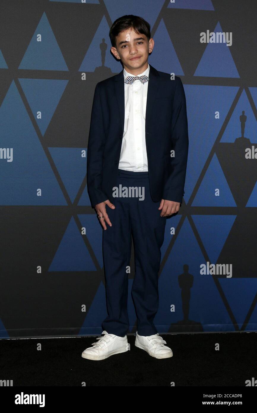 LOS ANGELES - NOV 18: Zain El Rafih at the 10th Annual Governors Awards ...