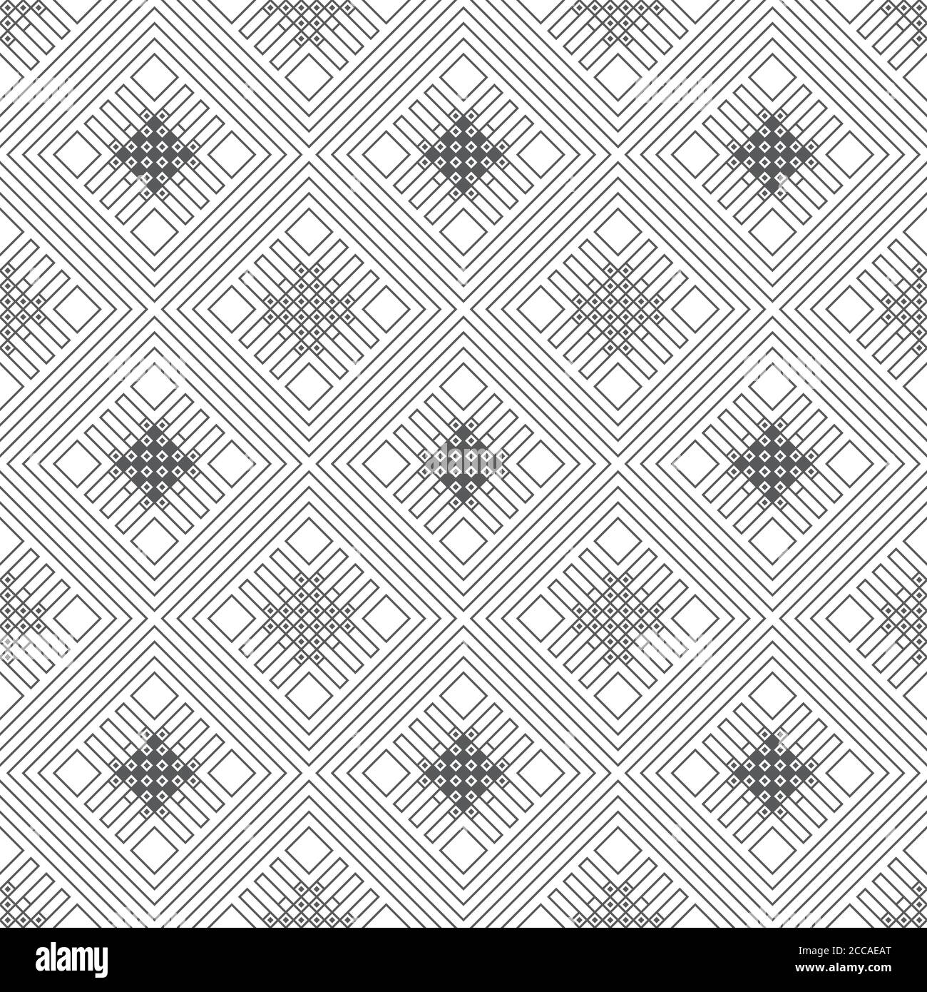 Seamless pattern. Infinitely repeating stylish elegant texture. Regularly repeating geometrical ...
