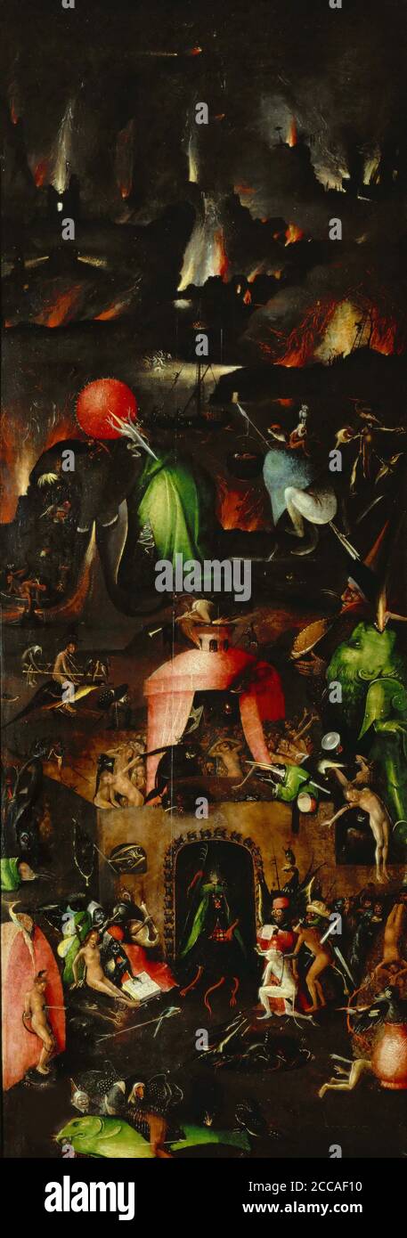 The Last Judgment (Triptych, right panel). Museum: Academy of Fine Arts Vienna. Author ...