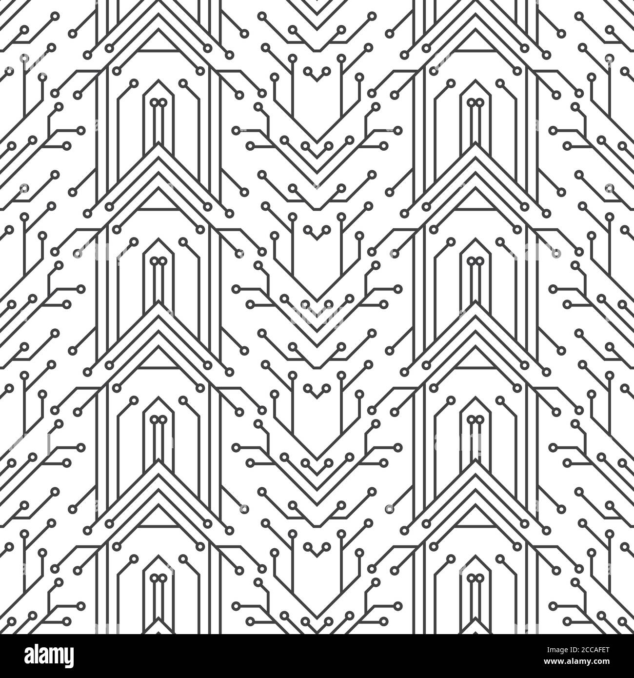 Vector seamless pattern. Abstract geometrical background. Original ...
