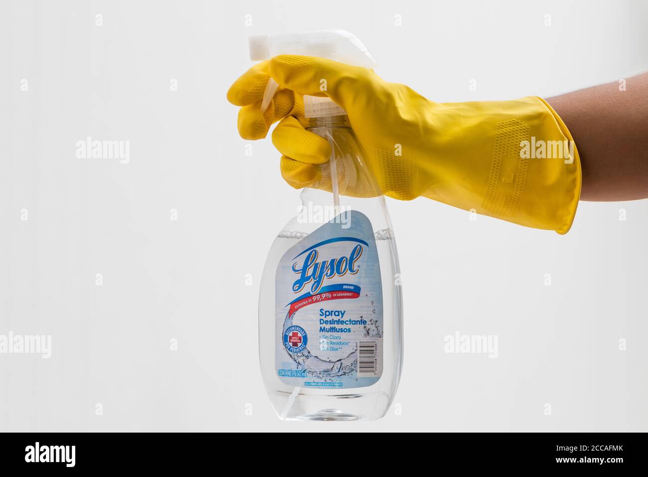 Lysol disinfectant spray hi-res stock photography and images - Alamy