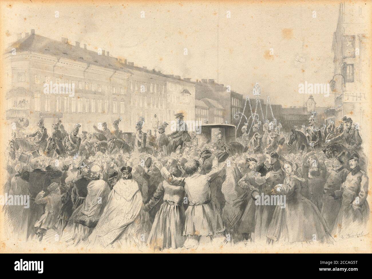 Emancipation Of The Serfs Manifesto High Resolution Stock Photography ...