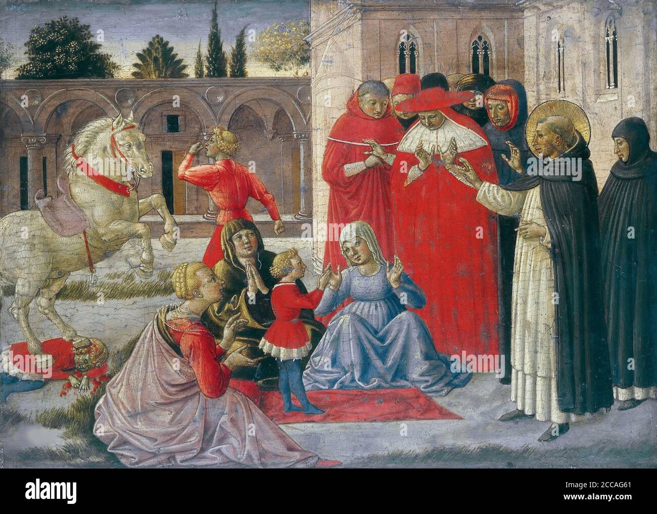 Miracle of Saint Dominic (Saint Dominic Restoring Napoleone Orsini to ...