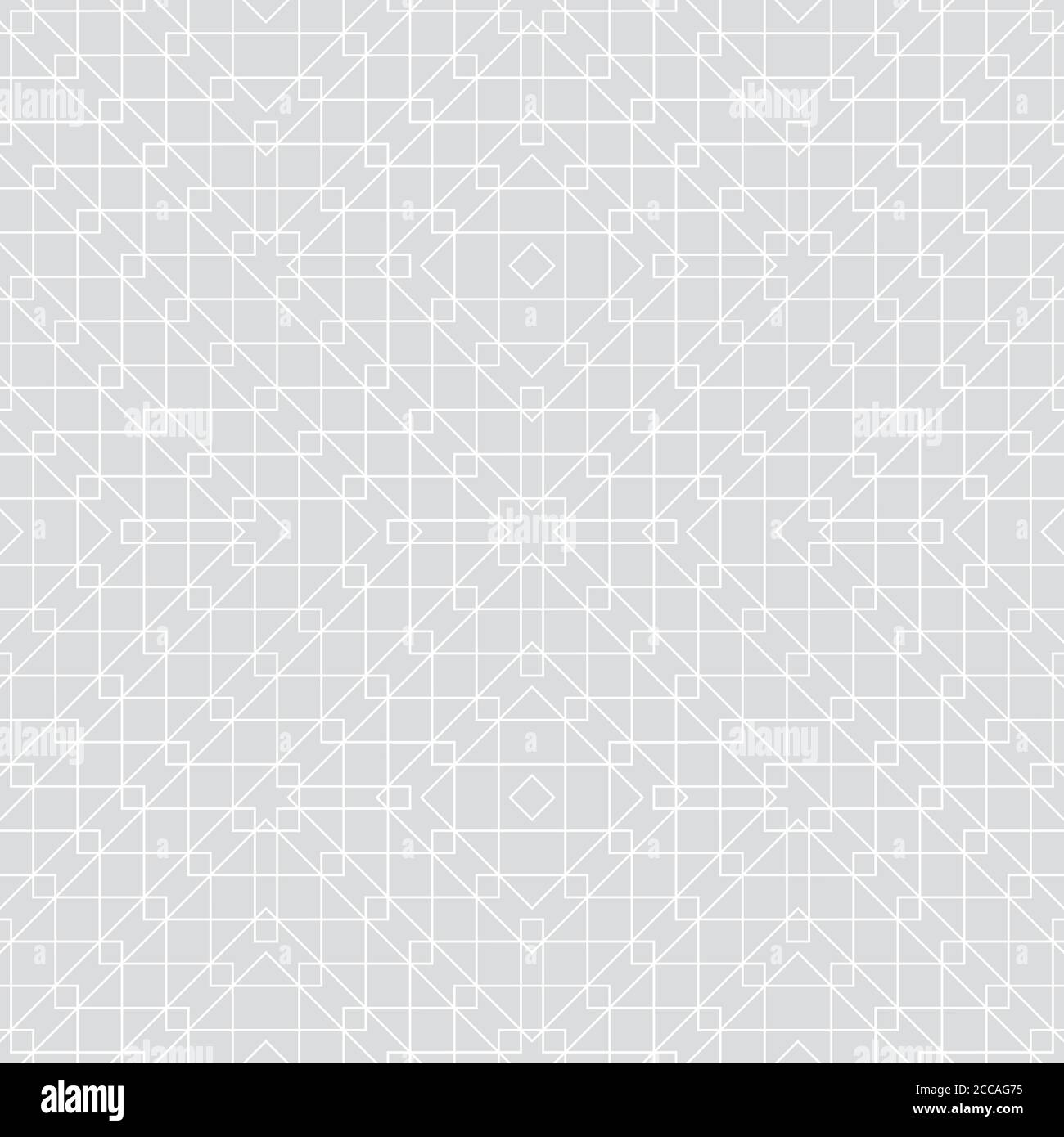Seamless pattern. Modern elegant texture. Regularly repeating traditional geometrical tiles with ...