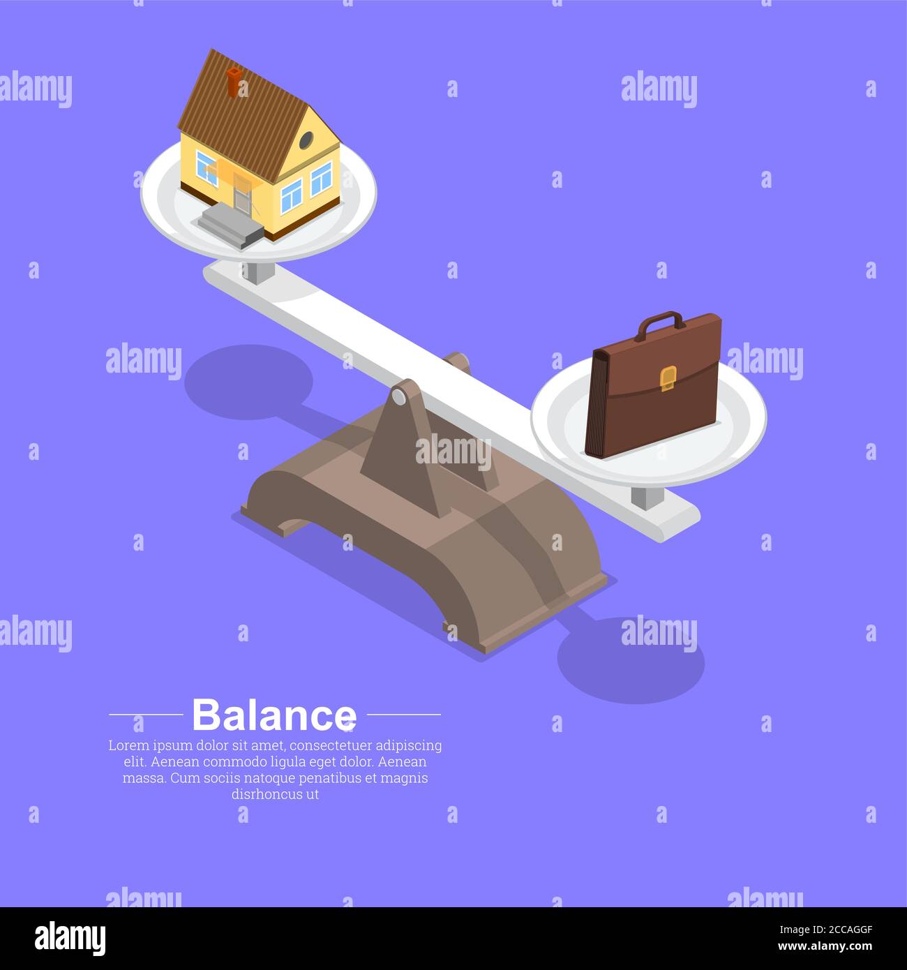 House comparison Stock Vector Images - Alamy