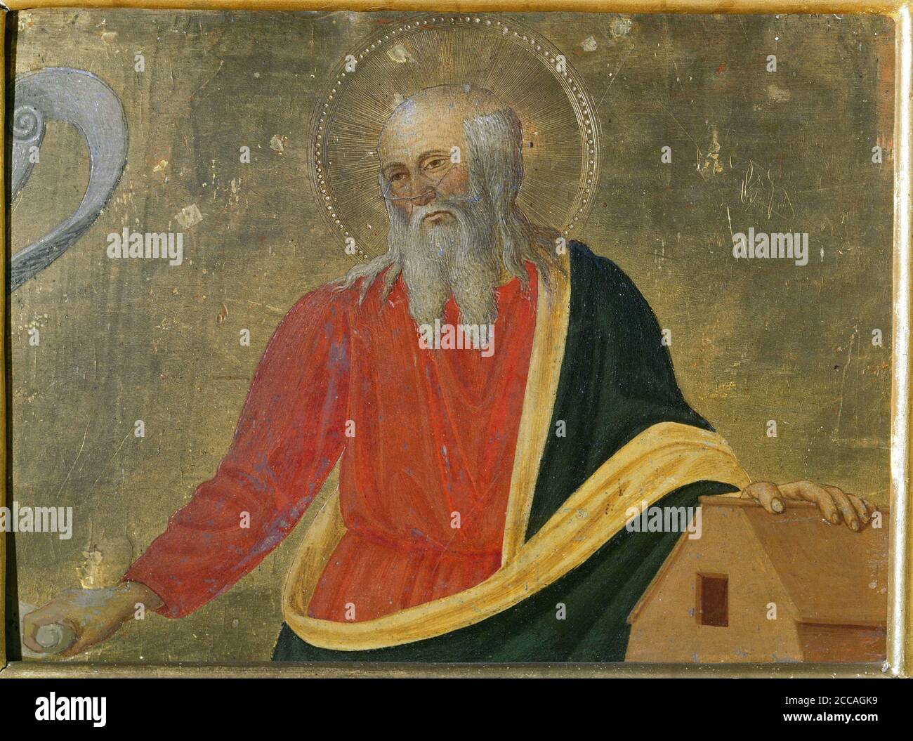 Noah (Predella Panel of the Altarpiece). Museum: Galleria dell ...
