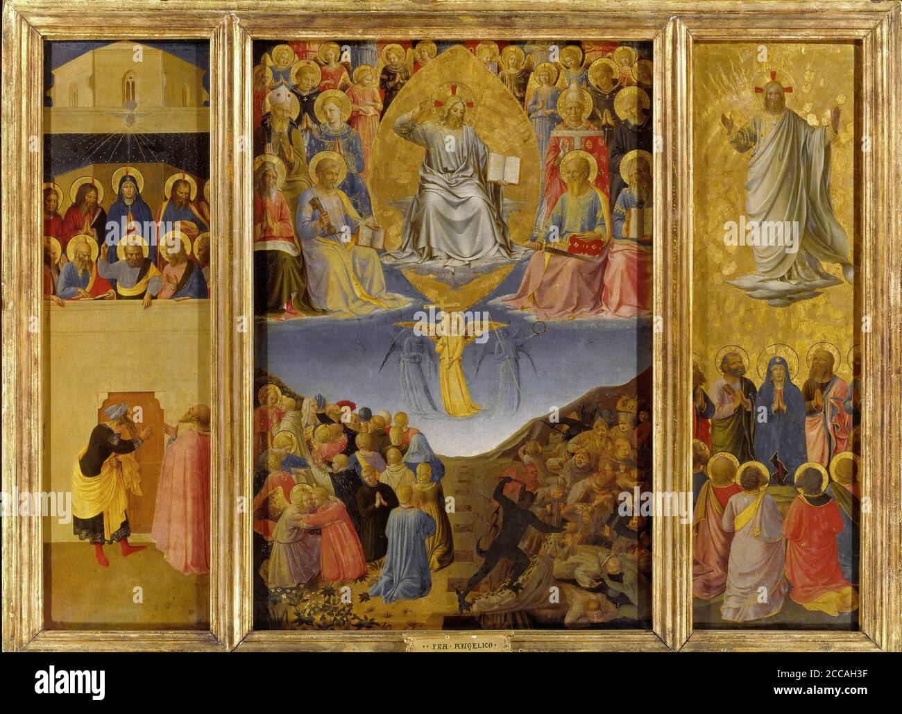 The last judgment triptych hi-res stock photography and images - Alamy