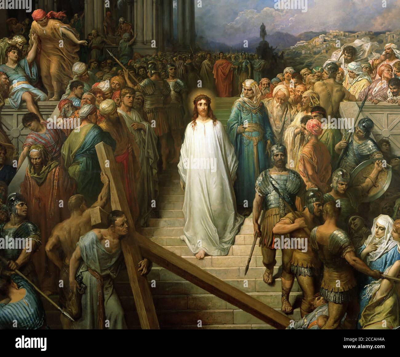 Christ leaving the praetorium hi-res stock photography and images - Alamy