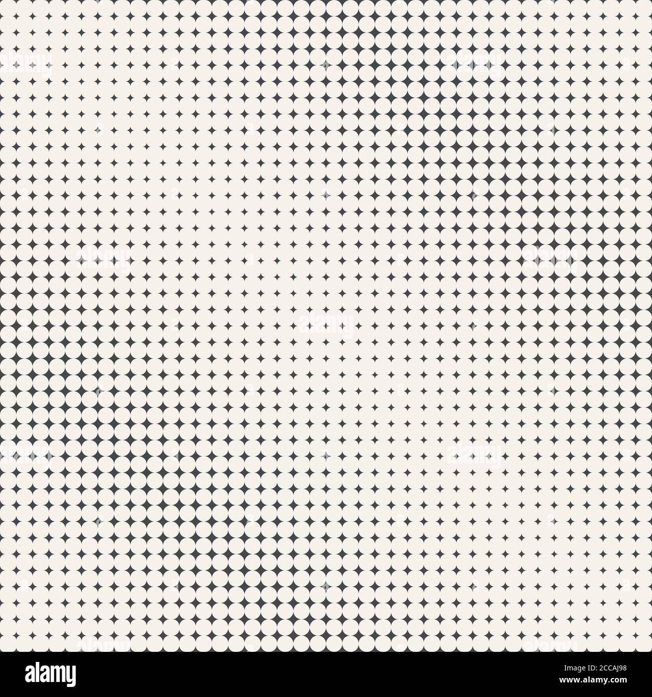 Vector seamless pattern. Abstract halftone background. Modern stylish ...