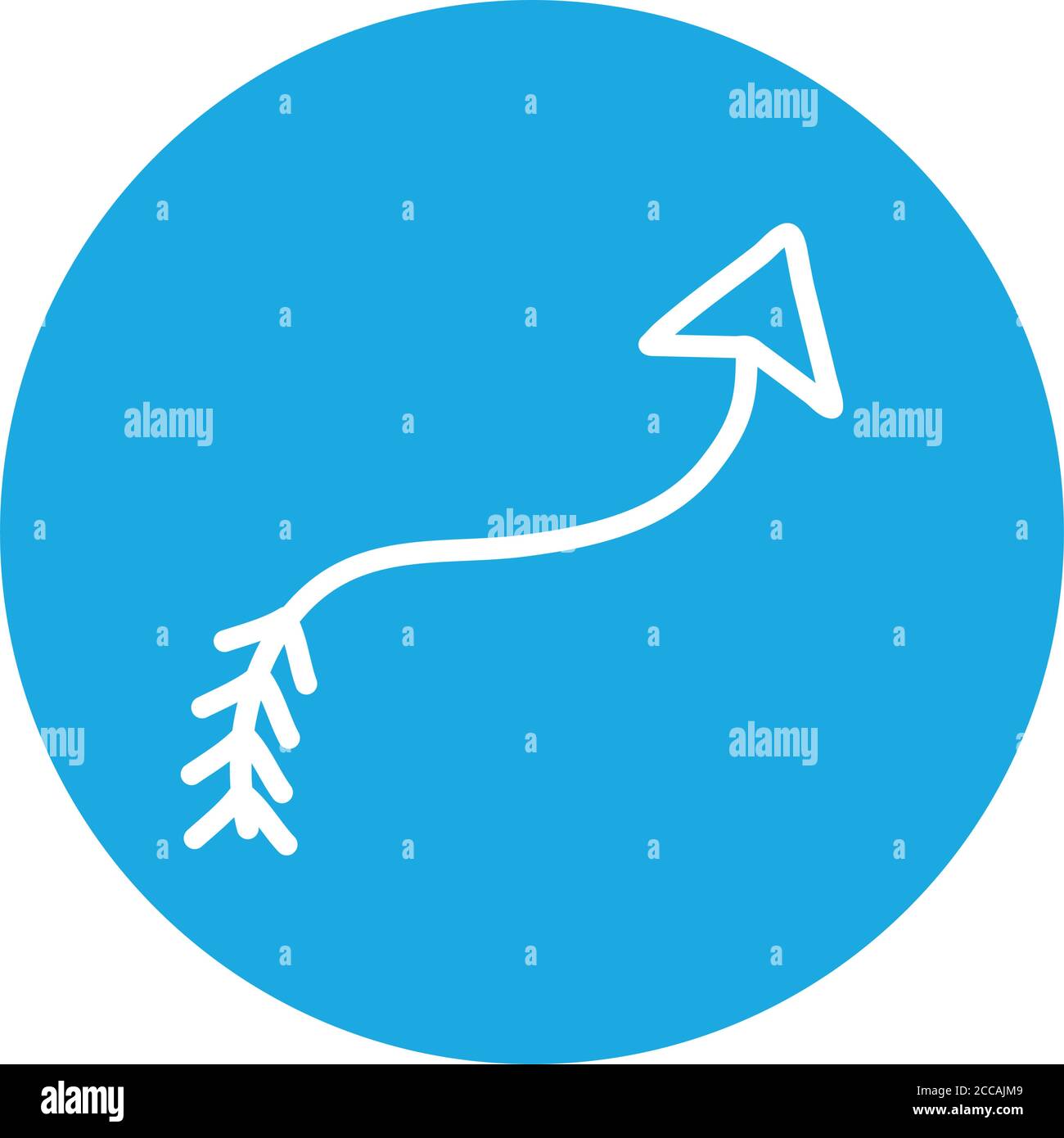 indian arrow up right direction block style icon vector illustration ...