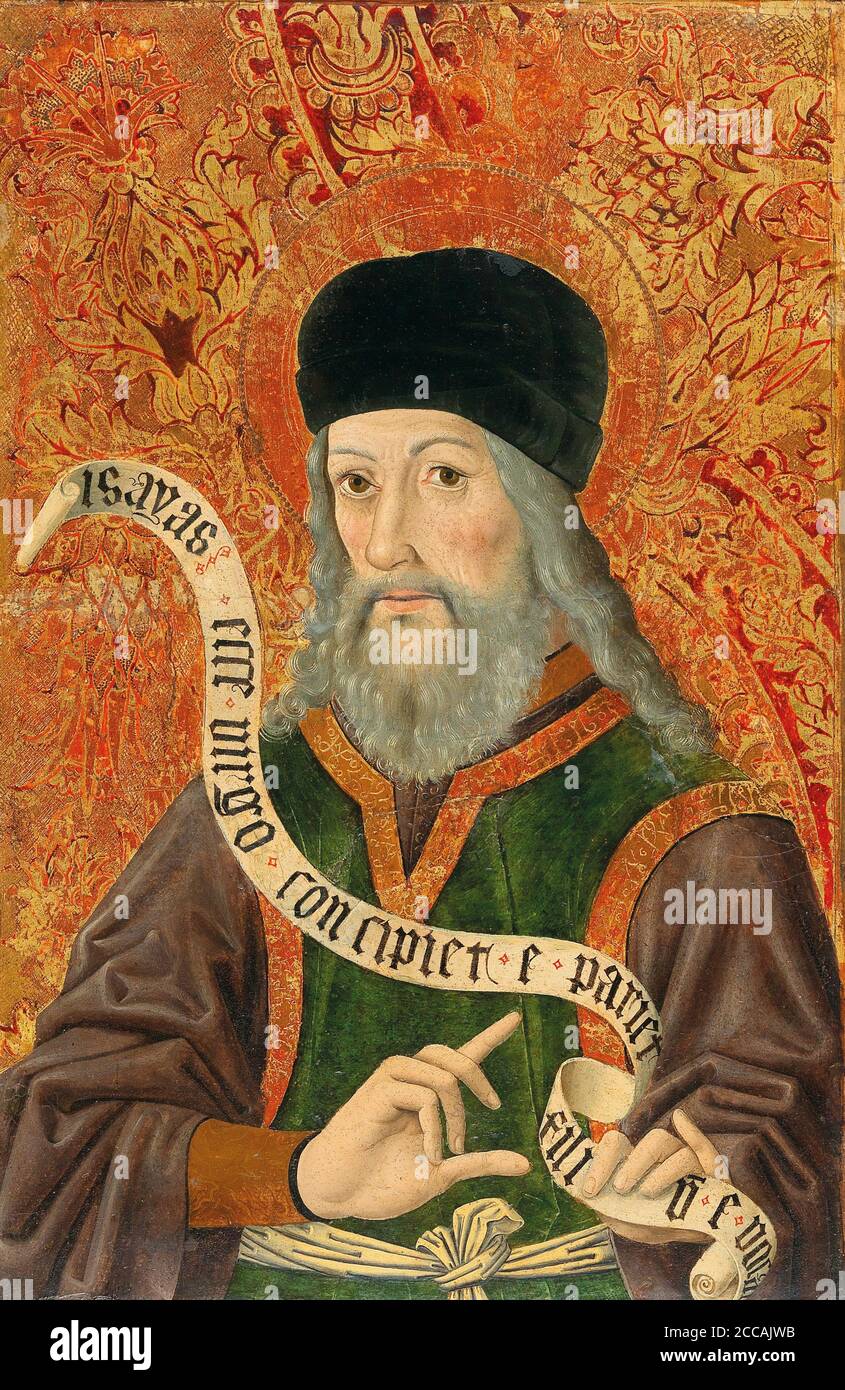 Isaiah bible painting hi-res stock photography and images - Alamy