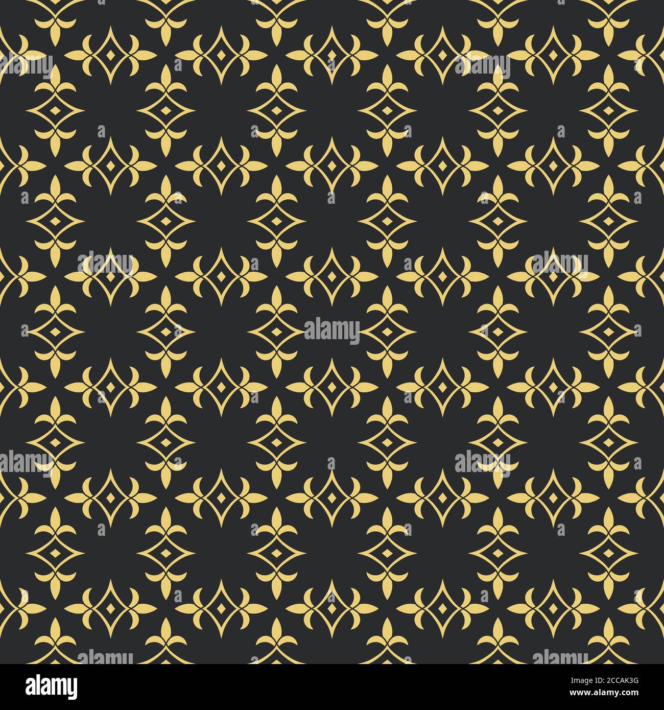 Seamless pattern. Elegant luxury texture. Regularly repeating stars ...